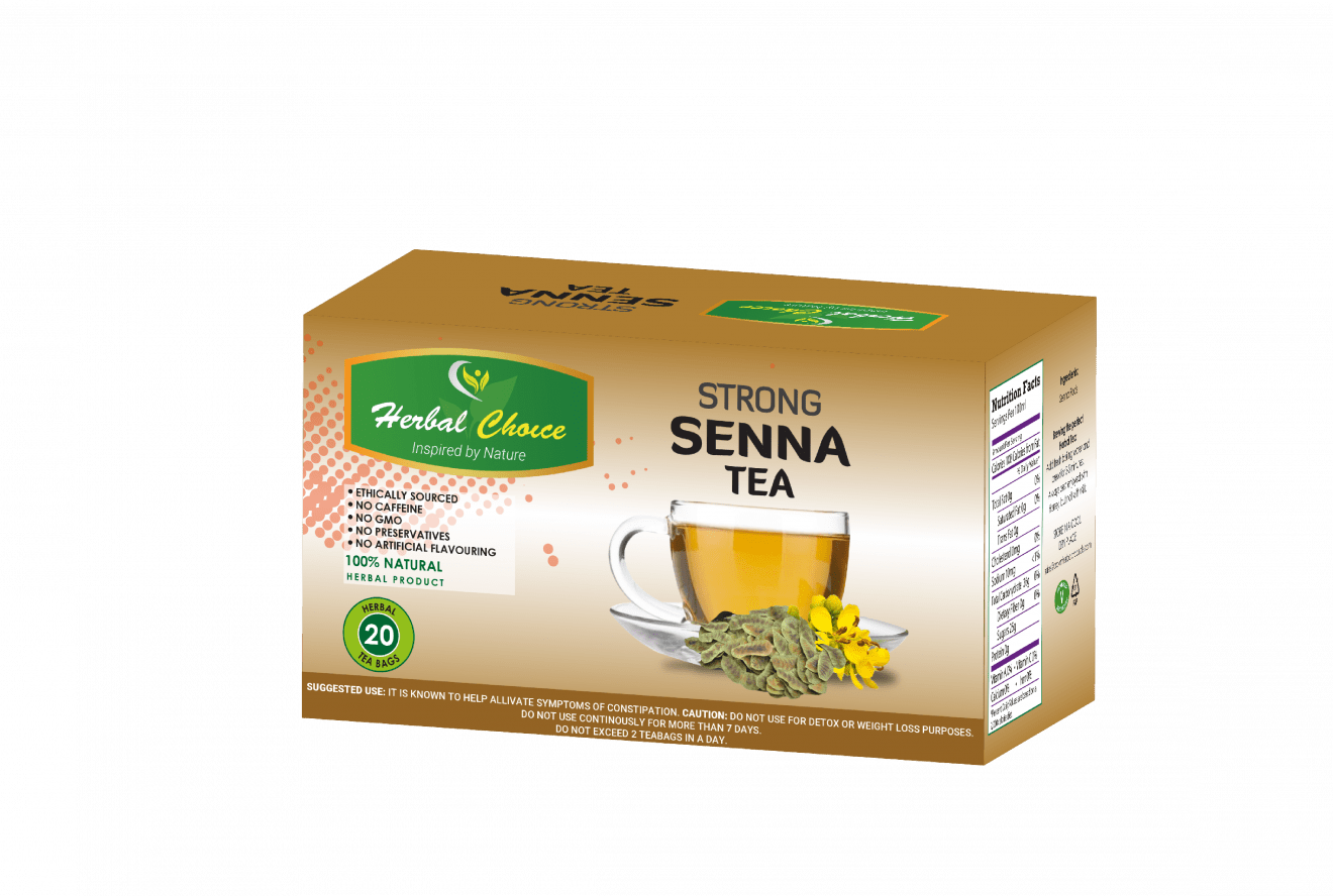 Strong Senna Tea – Natural Constipation Relief, 20 Bags