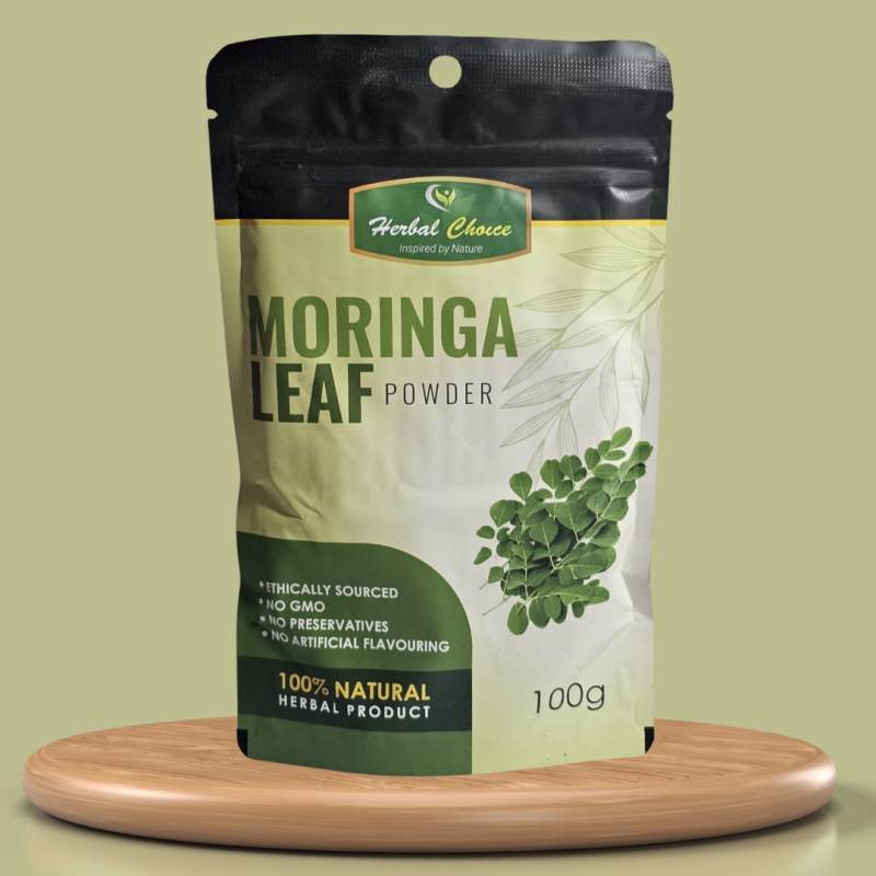 MORINGA POWDER POUCH 100g - Herbal Choice Tea